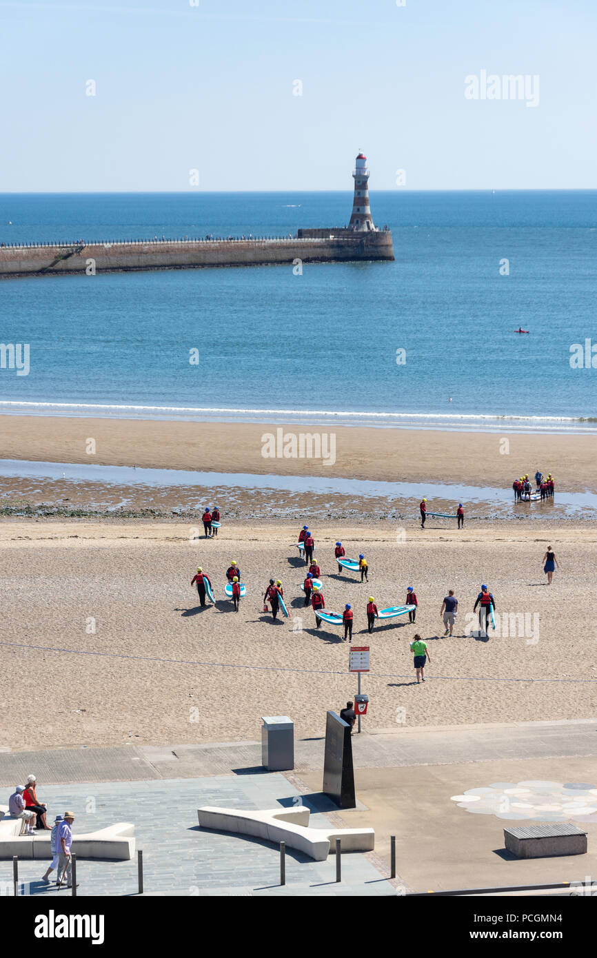Roker Beach, Sunderland Stock Photos & Roker Beach, Sunderland Stock ...