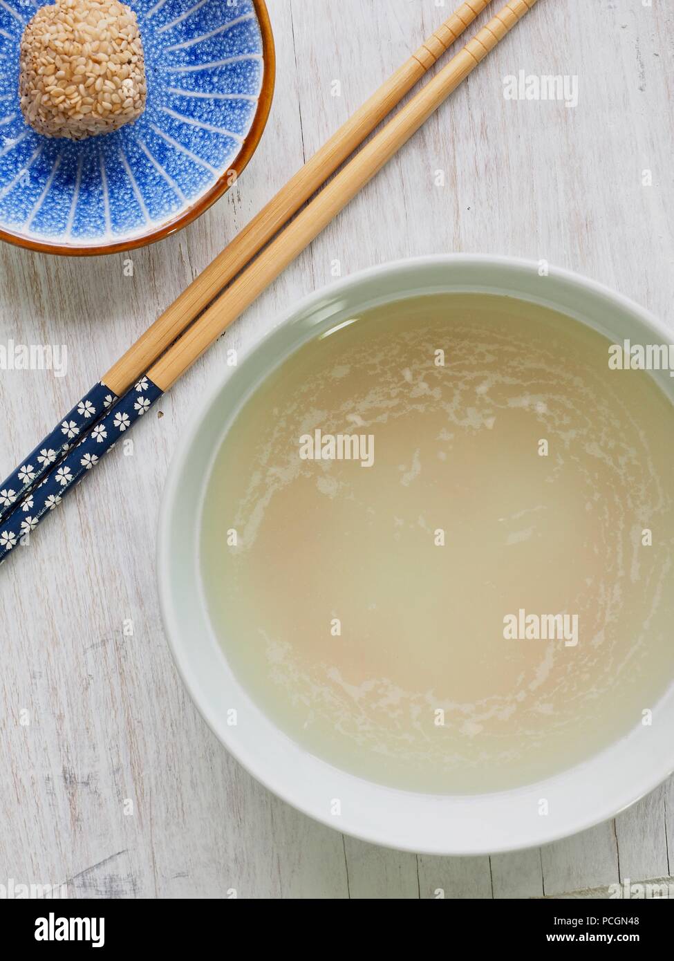 Korean traditional drink, sikhye, sweet rice drink Stock Photo - Alamy