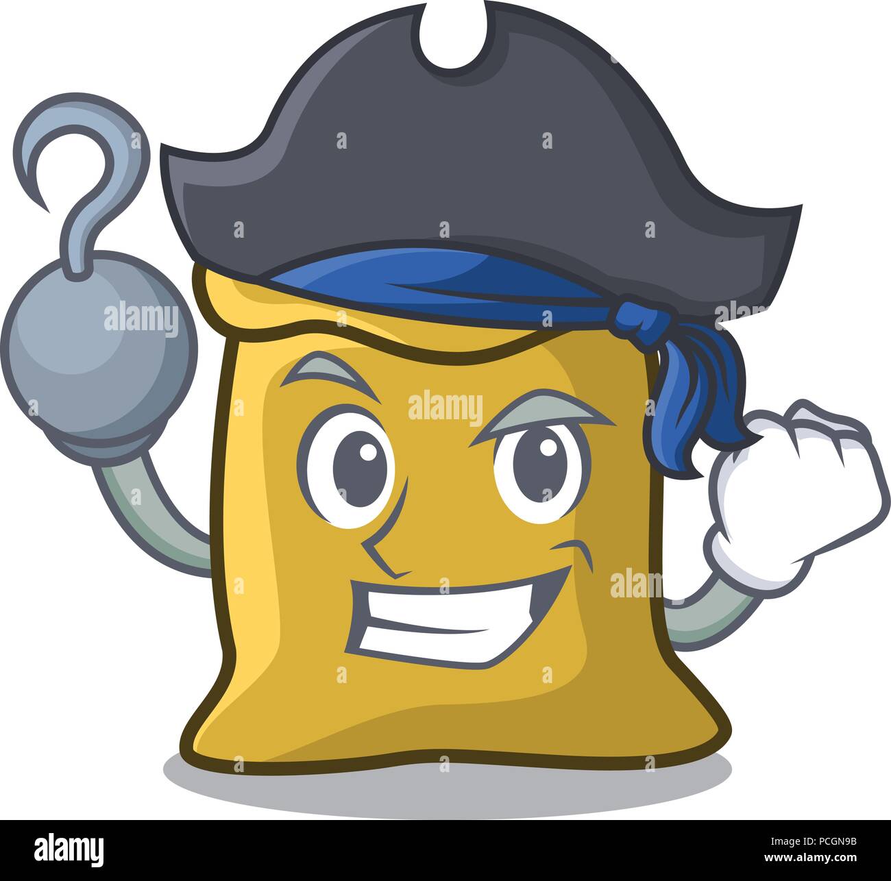 Pirate flour character cartoon style Stock Vector Image & Art - Alamy