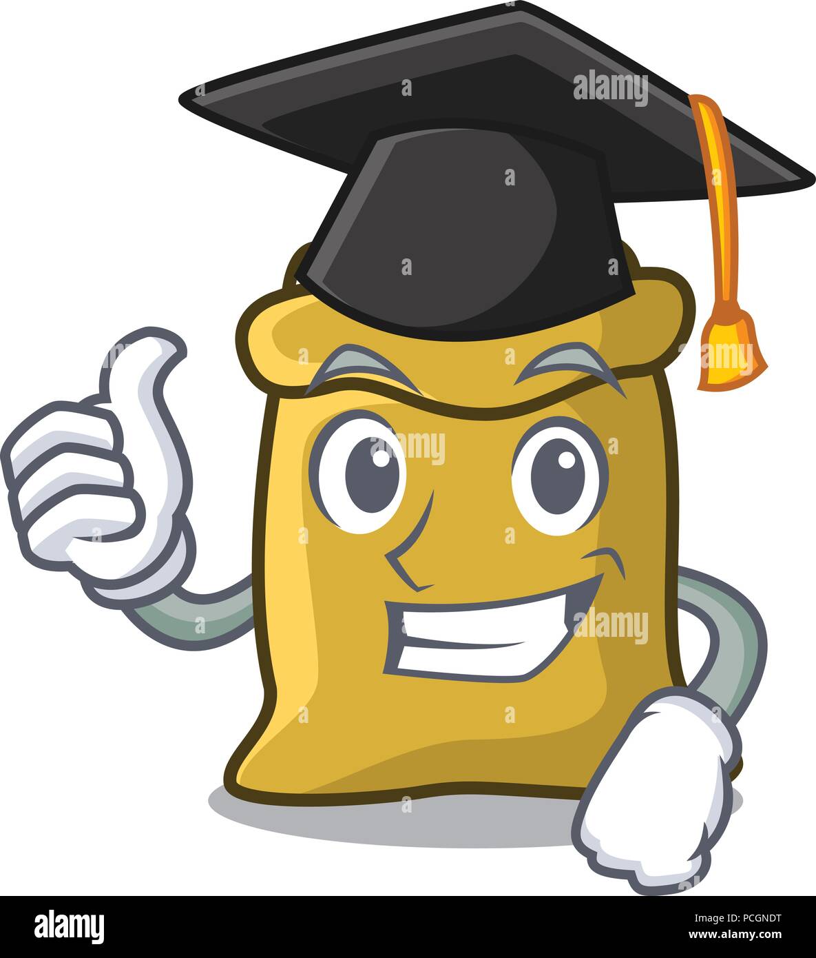 Flour bag cartoon character vector hi-res stock photography and images ...