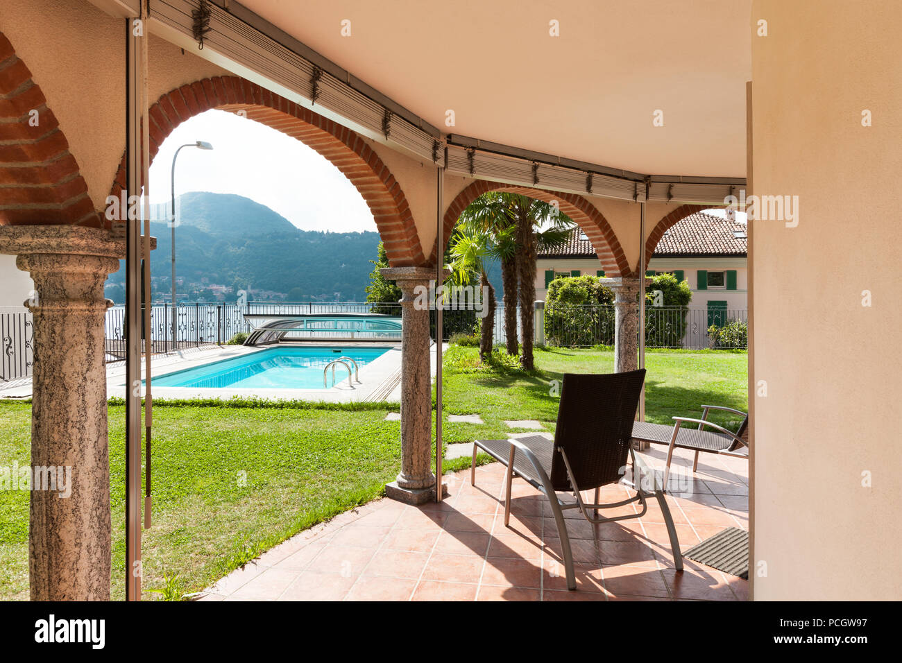 Nice porch hi-res stock photography and images - Alamy