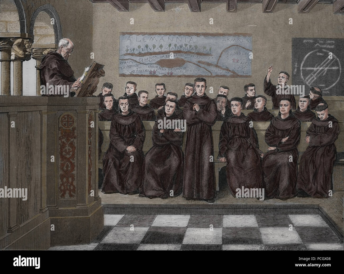 Christian Monk Middle Ages High Resolution Stock Photography and Images ...