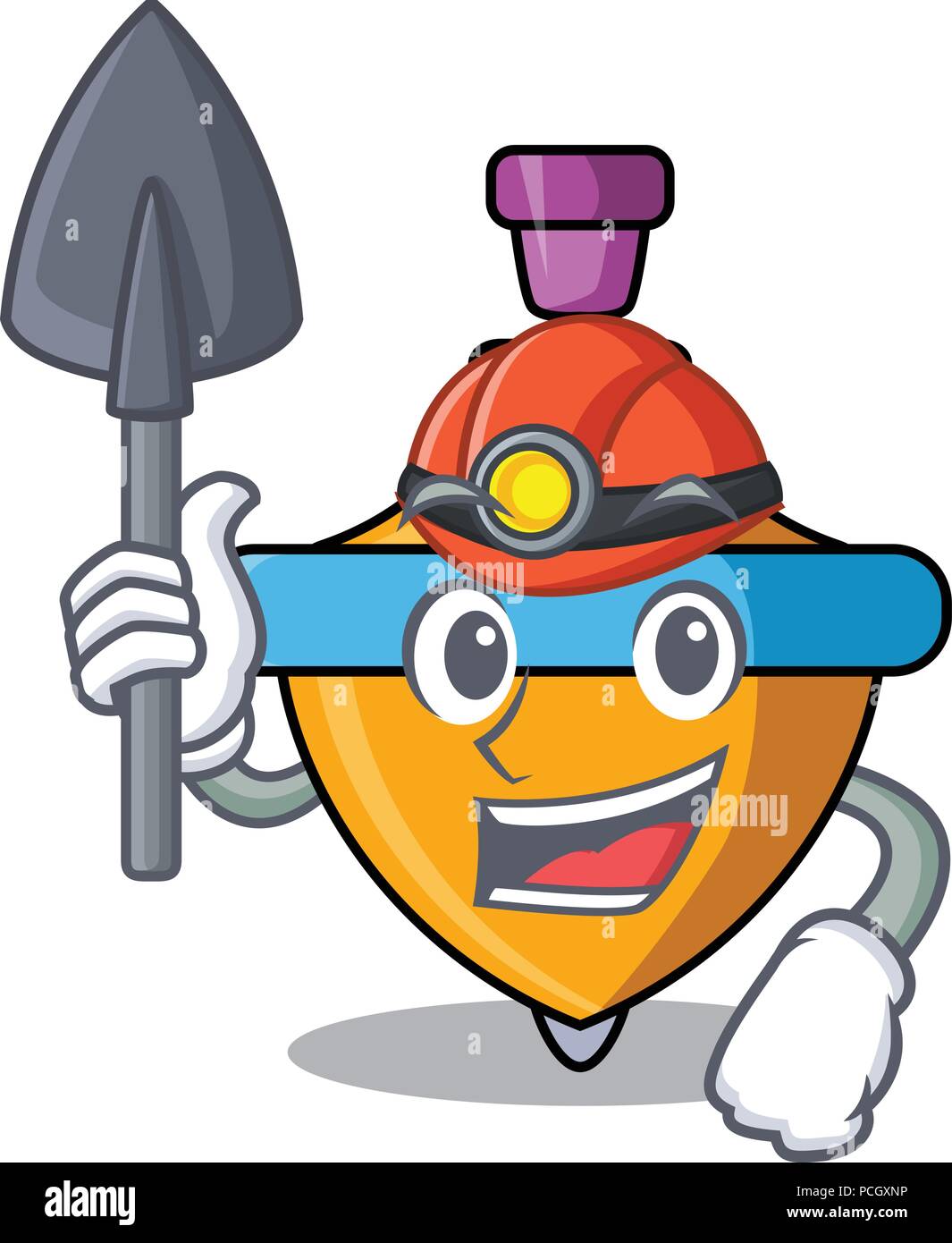 Rotating digger Stock Vector Images - Alamy