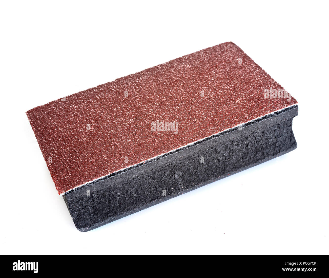 manual sander in front of white background Stock Photo - Alamy