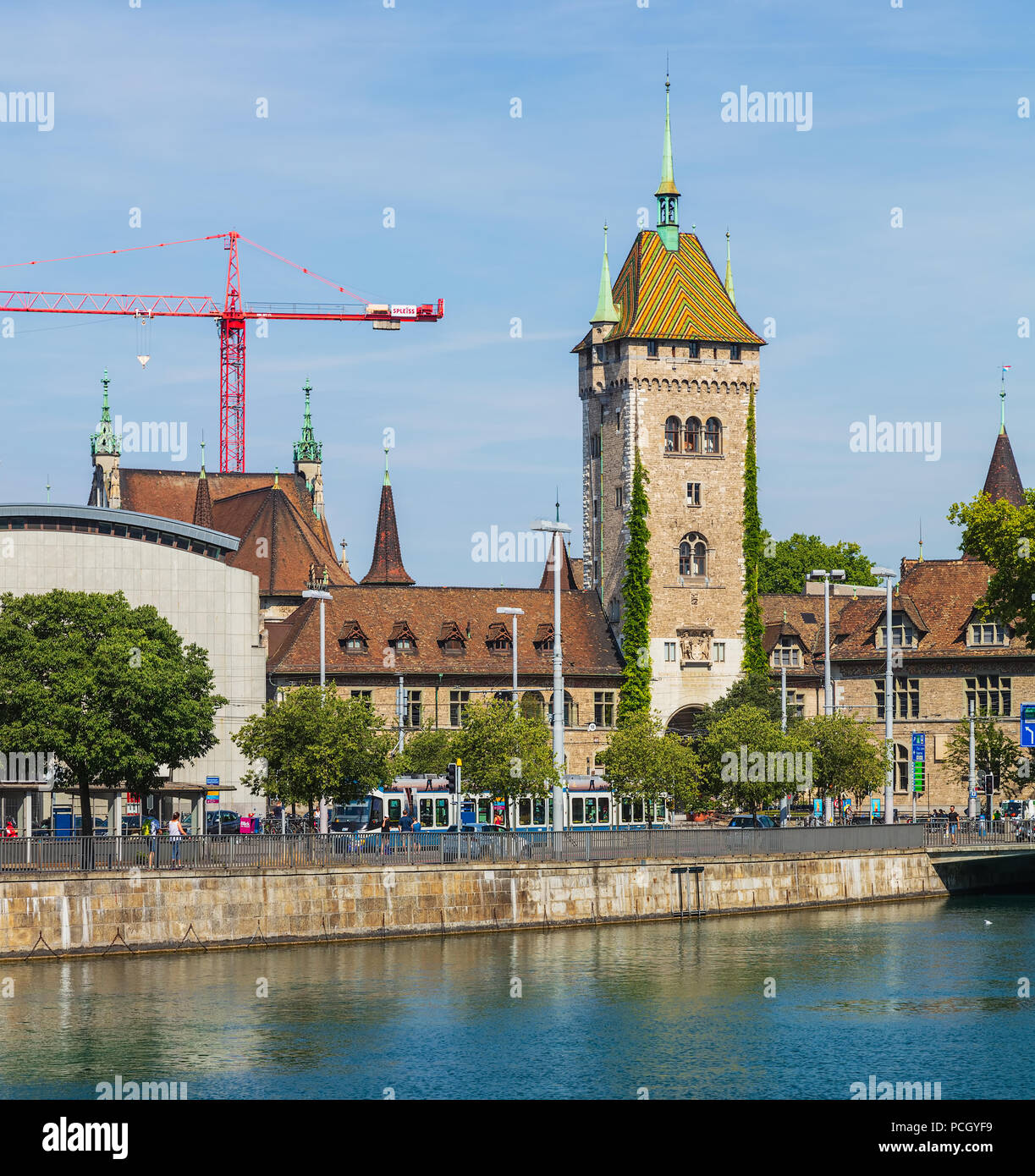 Swiss national museum in summer hi-res stock photography and images - Alamy
