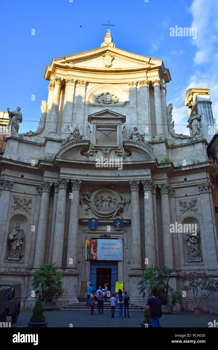 St marcello rome hi-res stock photography and images - Alamy
