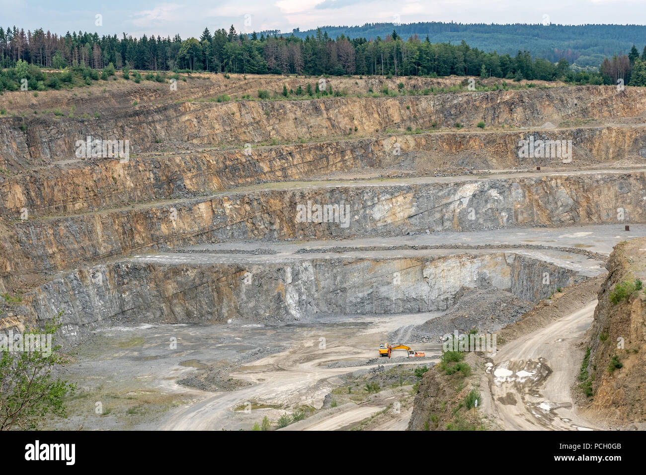 Huge deep coal mine excavator hi-res stock photography and images - Alamy