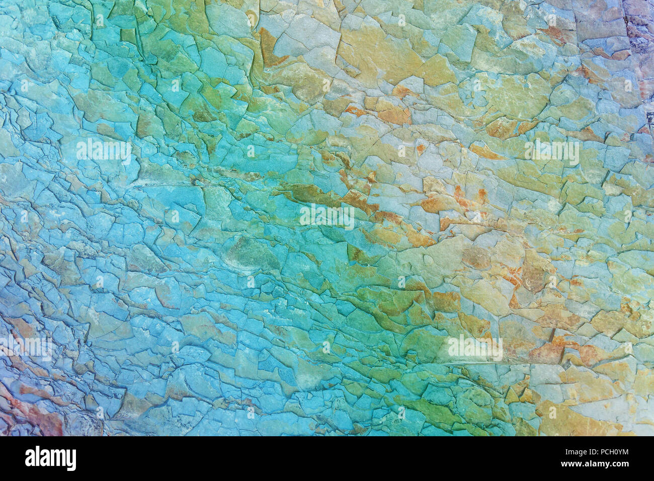 the texture of the stone is blue with red spots Stock Photo - Alamy