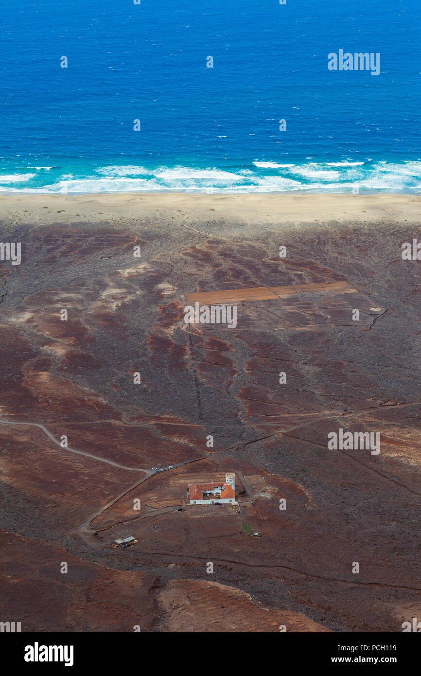 Top view of beautiful ocean with turquoise water and beach, aerial ...