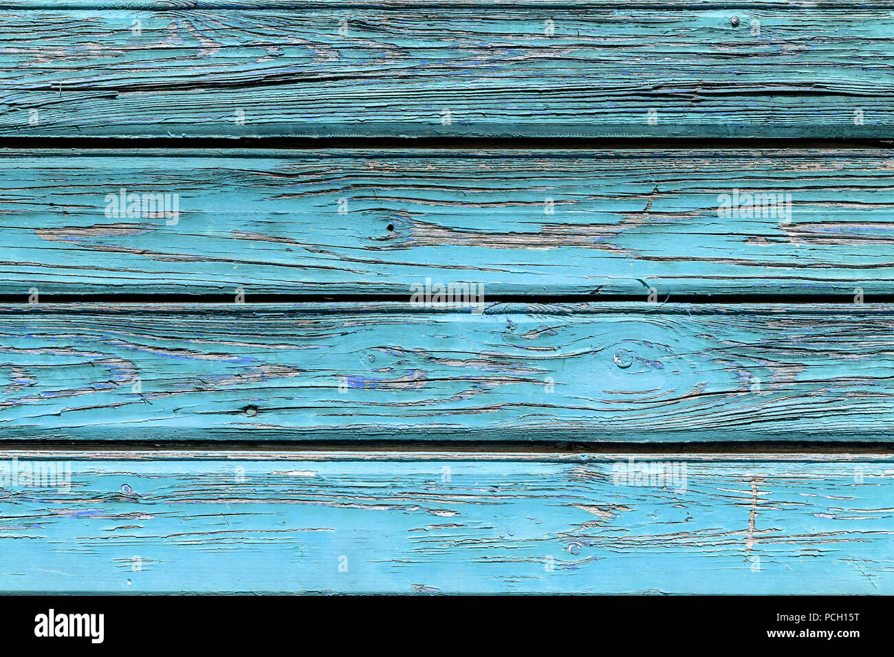 Old blue painted boards for use as a background Stock Photo - Alamy