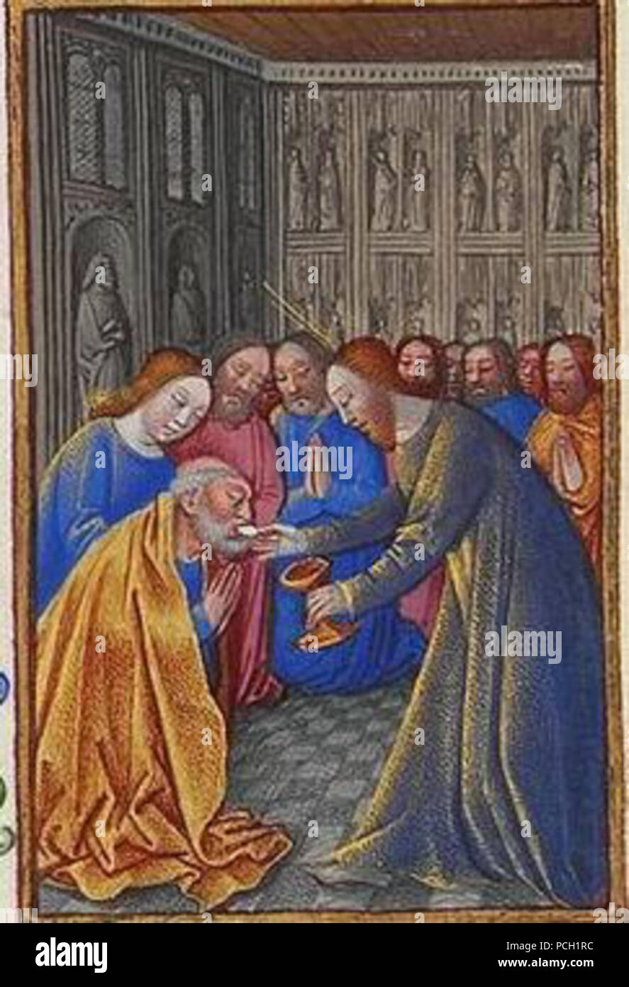 Communion apostles hi-res stock photography and images - Alamy