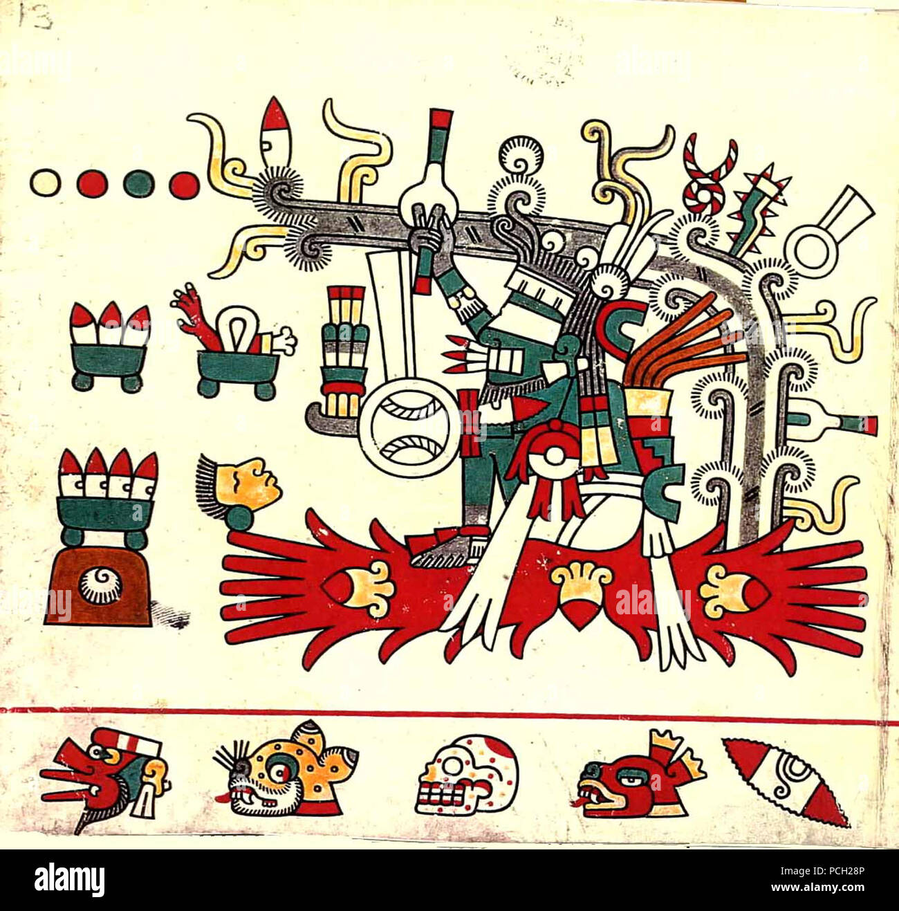 Folio 13 of the codex hi-res stock photography and images - Alamy