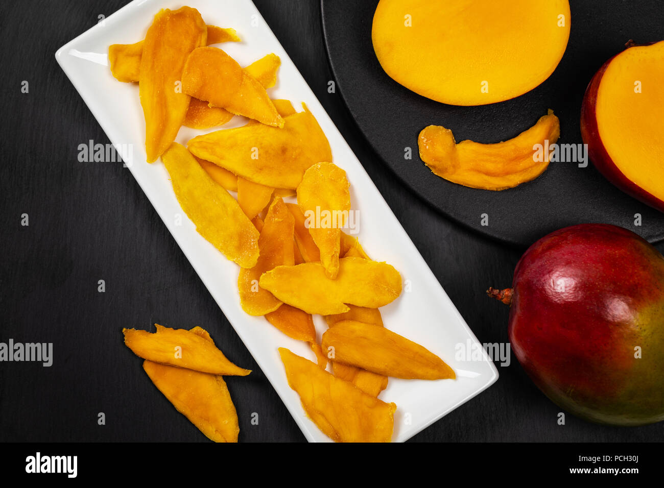 Dried Mango Fruit Stock Photo - Alamy