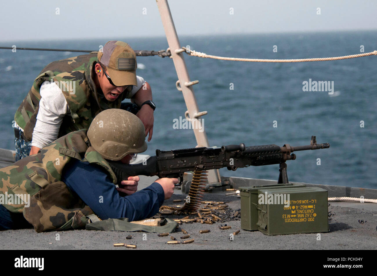 U.S. 5TH FLEET AREA OF RESPONSIBILITY (Jan. 9, 2013) Gunner's Mate 2nd ...