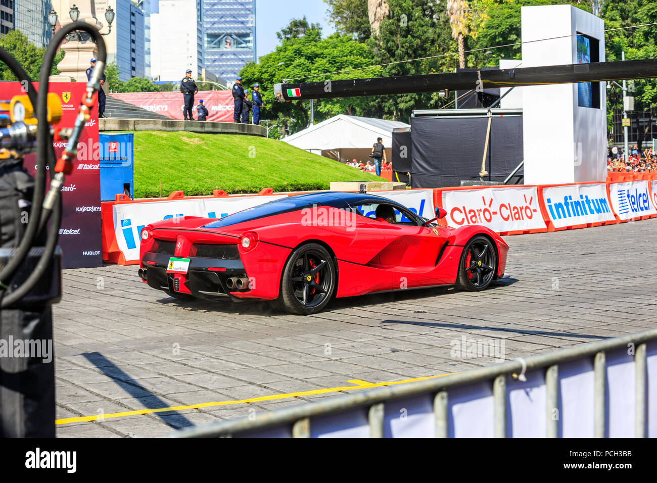 Mexico City, Mexico - July 08, 2015: Ferrari La Ferrari, part of the ...
