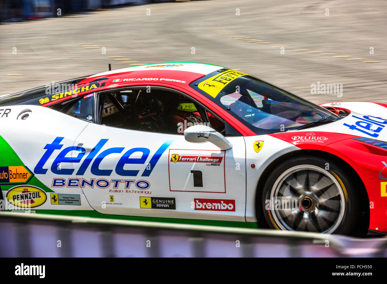 Mexico City, Mexico - July 08, 2015: Ricardo Pérez de Lara Champion of ...