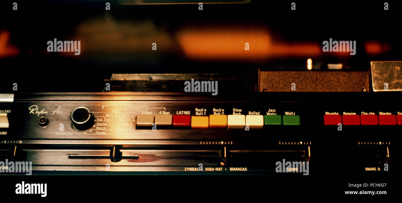 "Rhythm Ace" 70s computer Stock Photo - Alamy