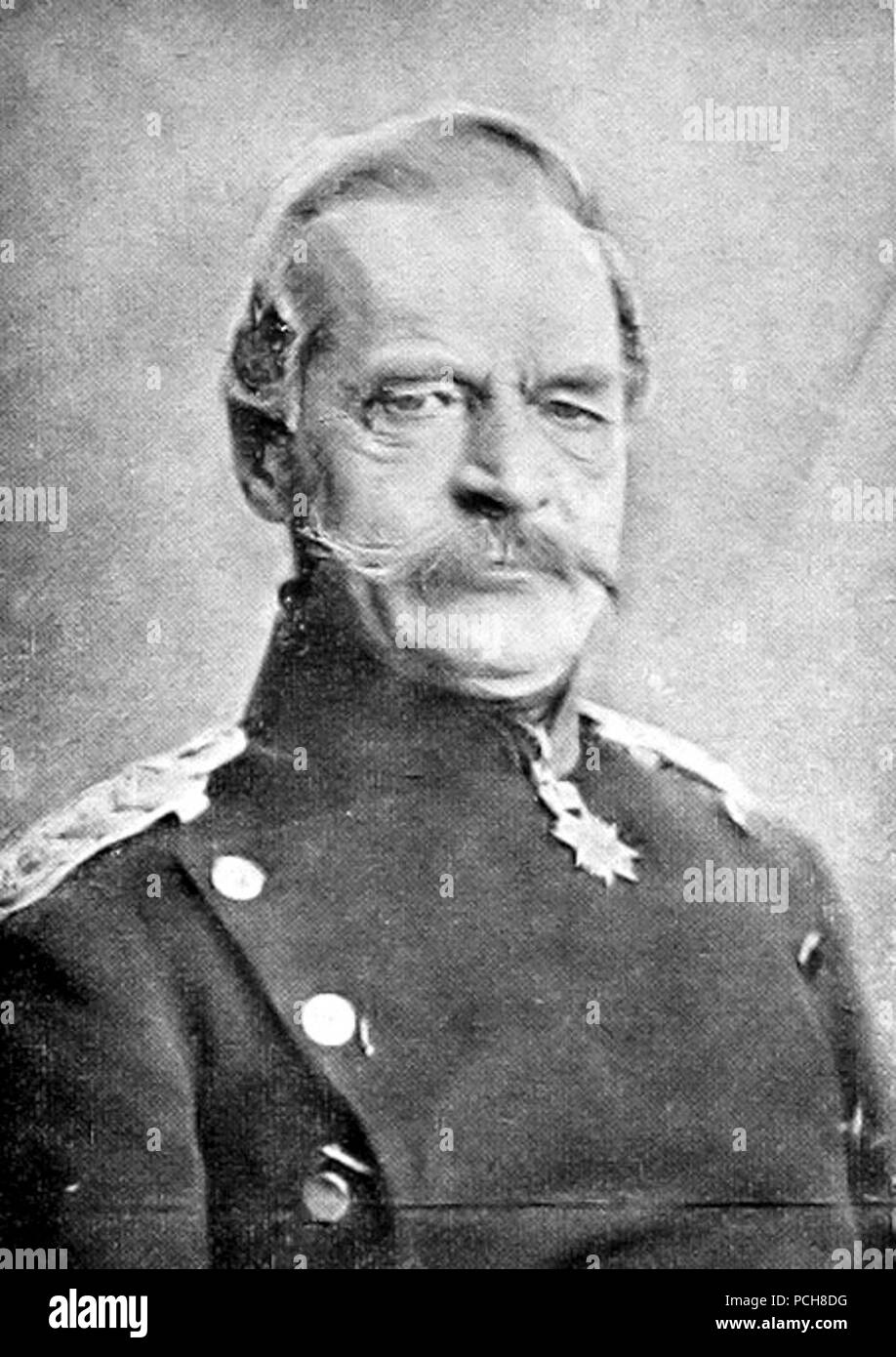 Albrecht Graf von Roon Stock Photo - Alamy