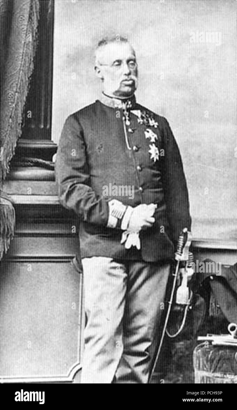 Albrecht Austria Teschen 1817 1895 marshal Stock Photo - Alamy
