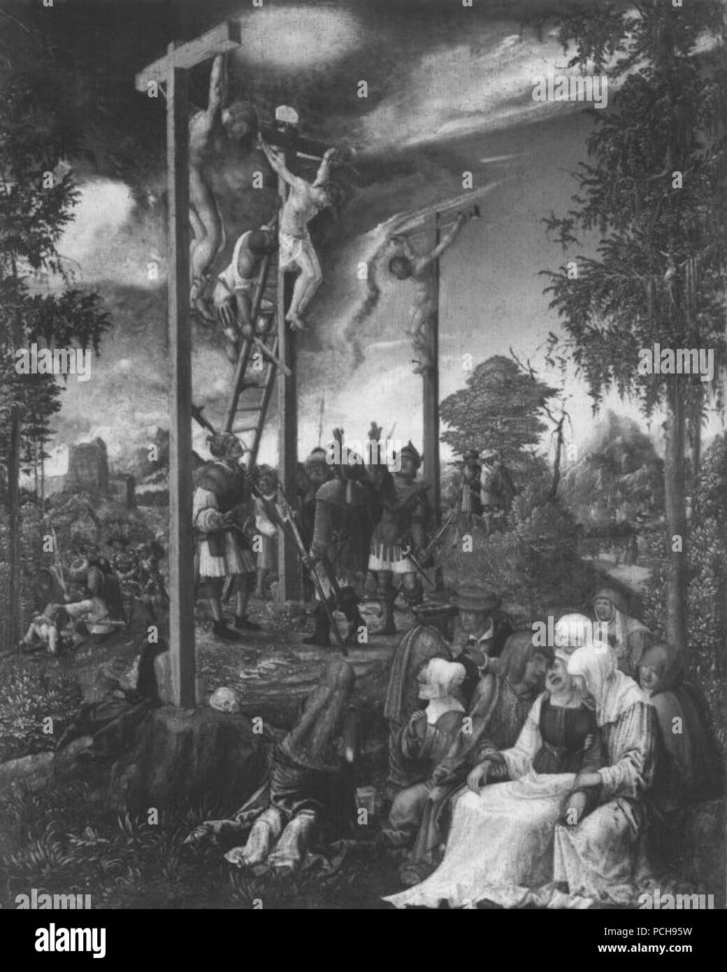 Albrecht Altdorfer - Kreuzigung Christi - WAF 32 Stock Photo - Alamy
