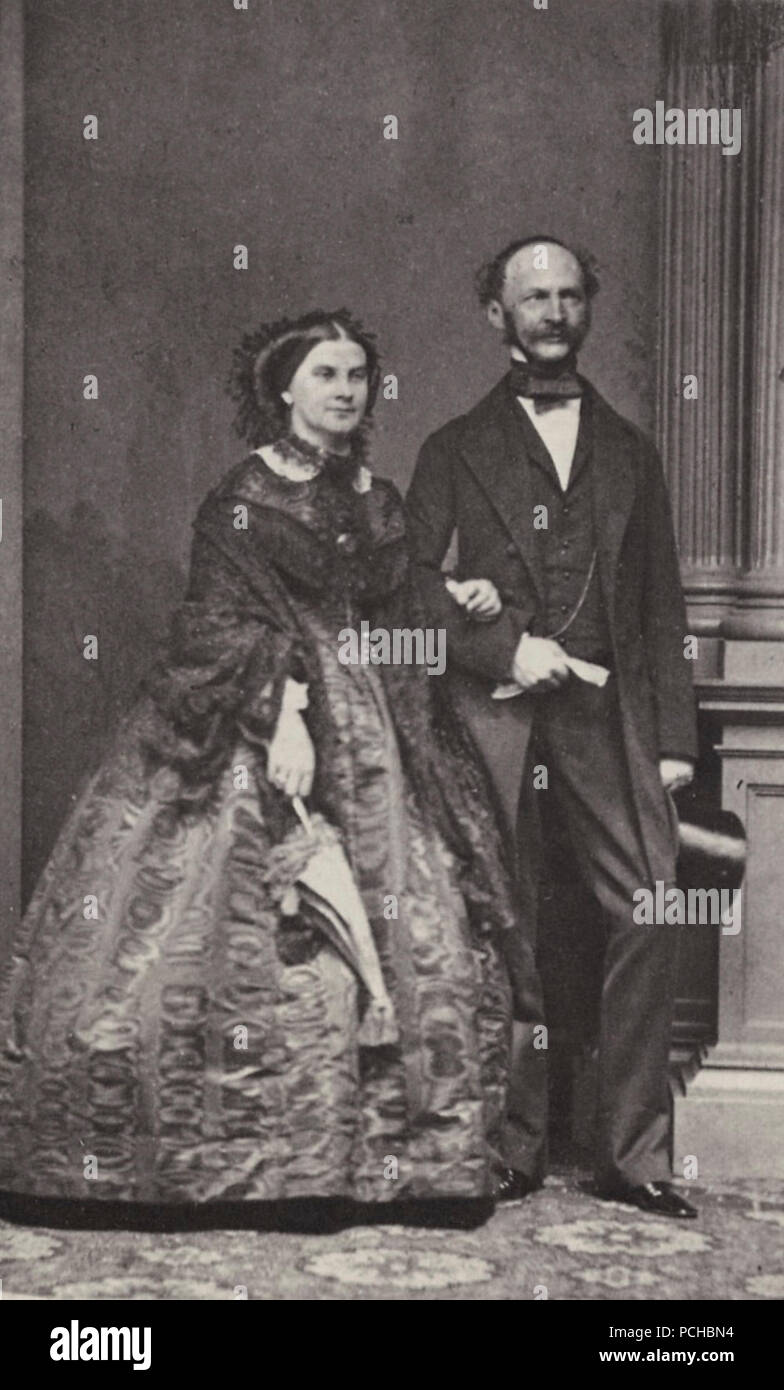 Albert, Joseph - König Maximilian II. mit seiner Gattin, Königin Marie ...