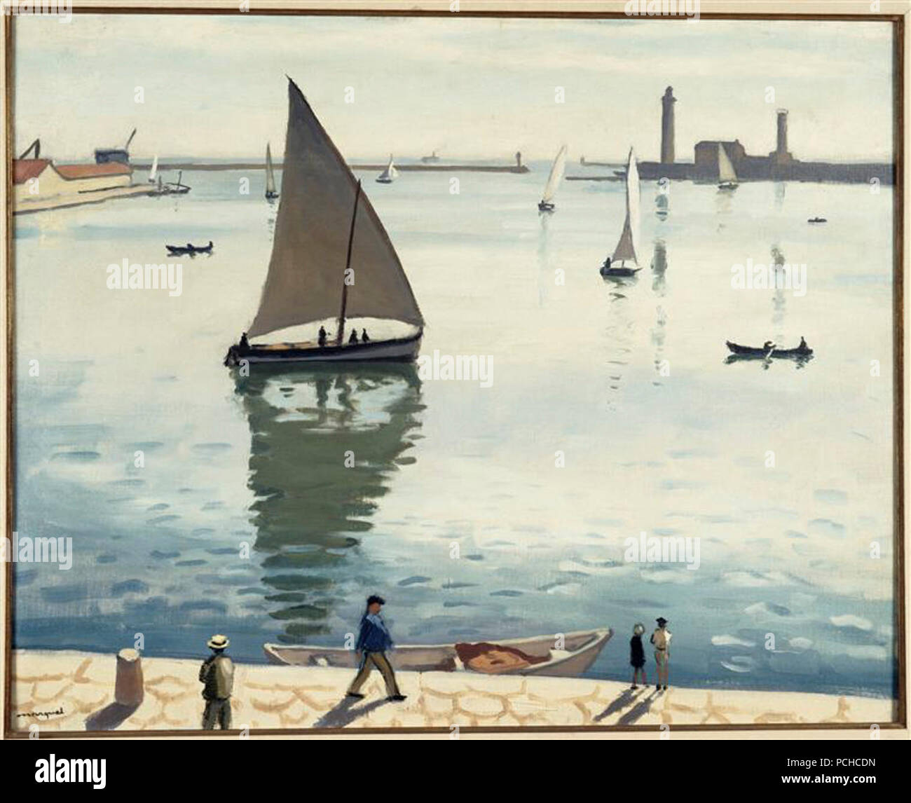 Albert marquet voiliers hi-res stock photography and images - Alamy