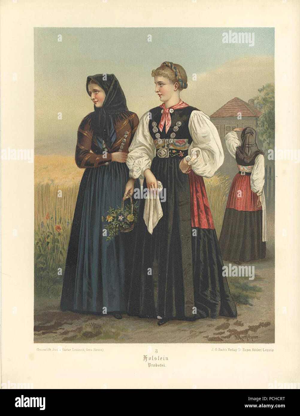 Albert Kretschmer - 003 - Holstein, Probstei Stock Photo - Alamy