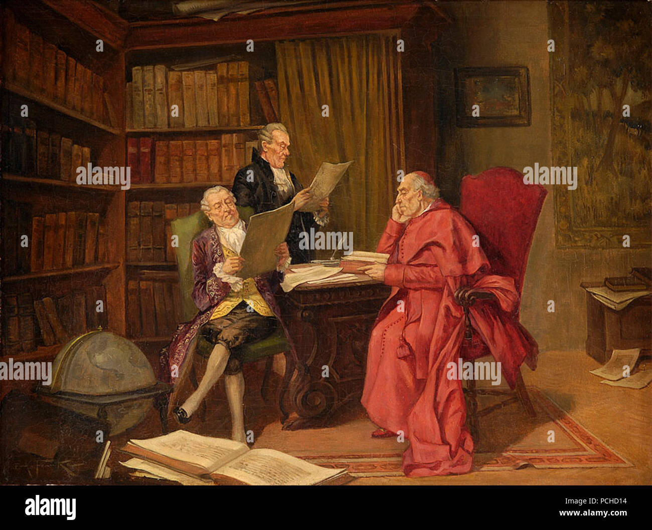 Albert J Franke Die Schriftgelehrten Stock Photo - Alamy