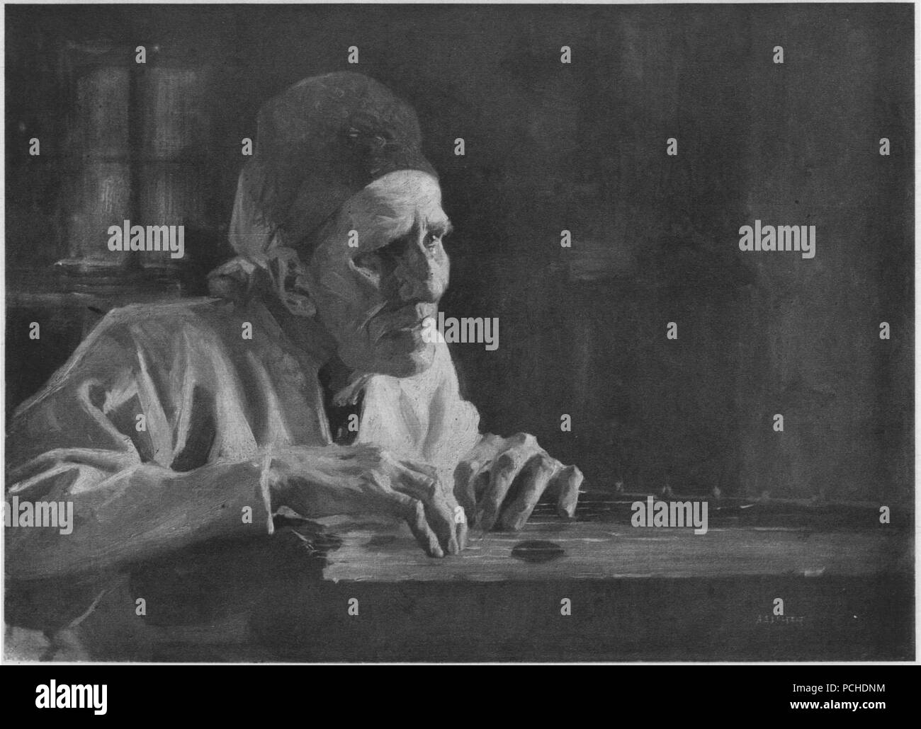 Albert Edelfelt Larin Paraske Stock Photo - Alamy