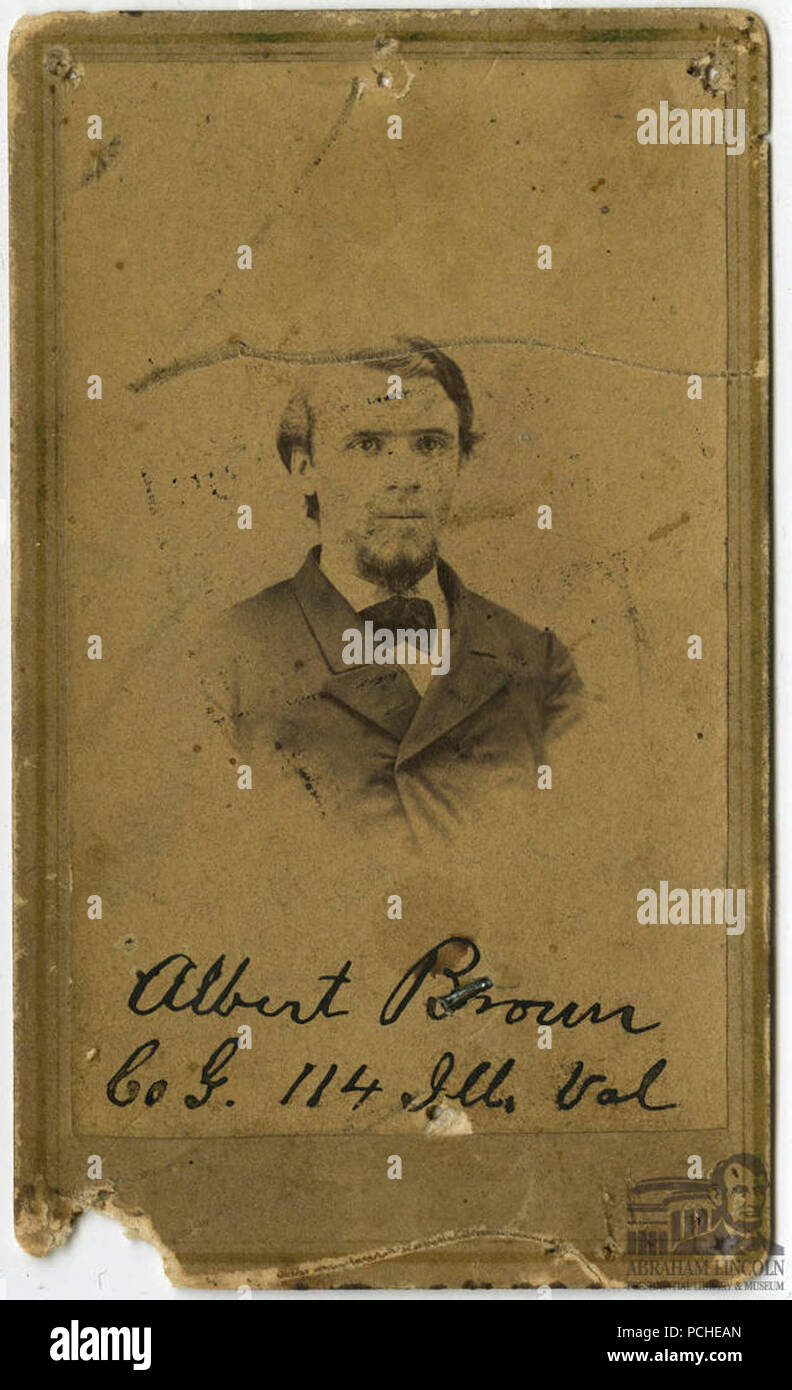 Albert Brown (ALP BIB 2120 Stock Photo - Alamy