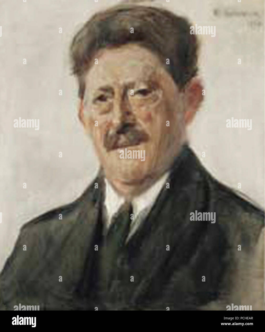 Albert Brodersen Liebermann 1920 Stock Photo - Alamy