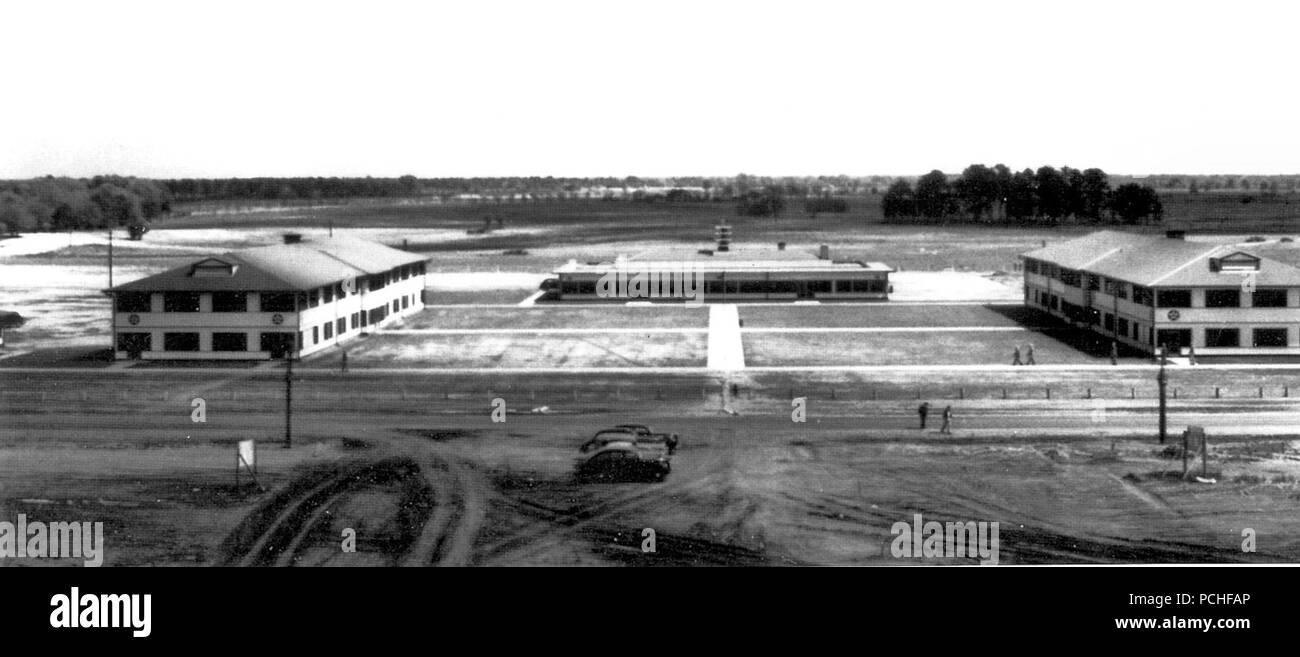 Albany Army Airfield - Cantonment Area Stock Photo - Alamy