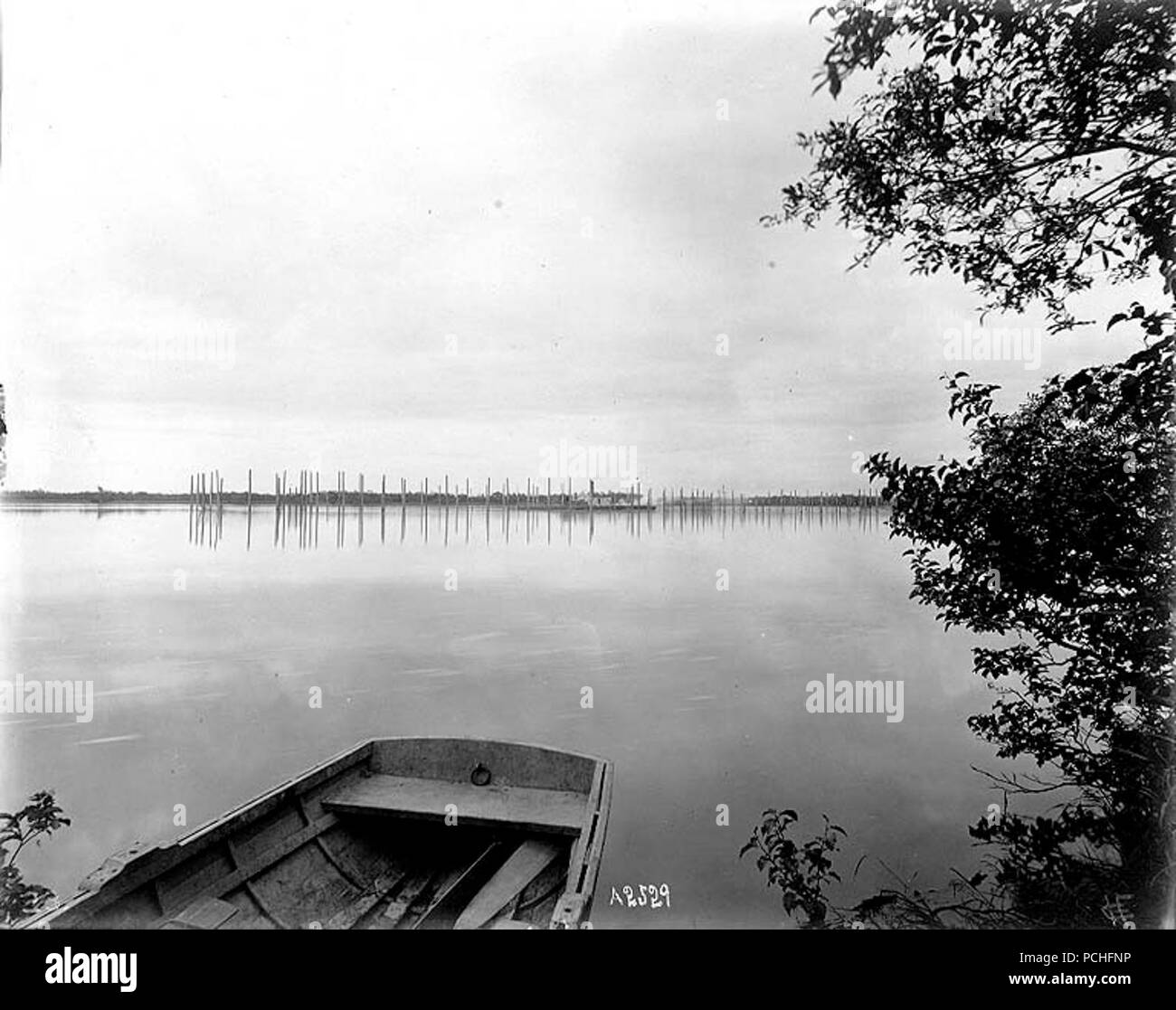 Alaska Packers Association fish traps on Wood River, Bristol Bay ...