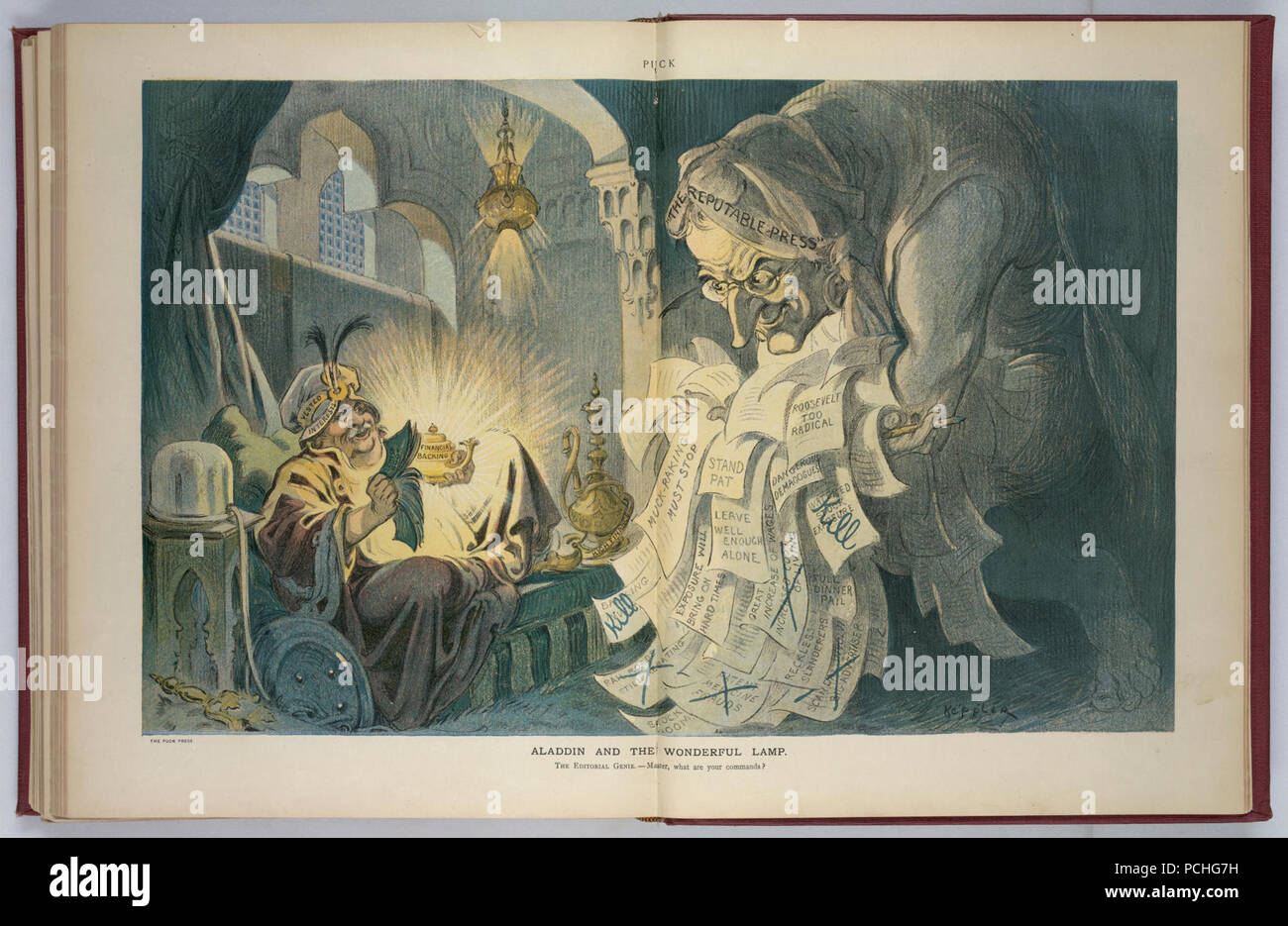 Aladdin and the wonderful lamp - Keppler Stock Photo - Alamy