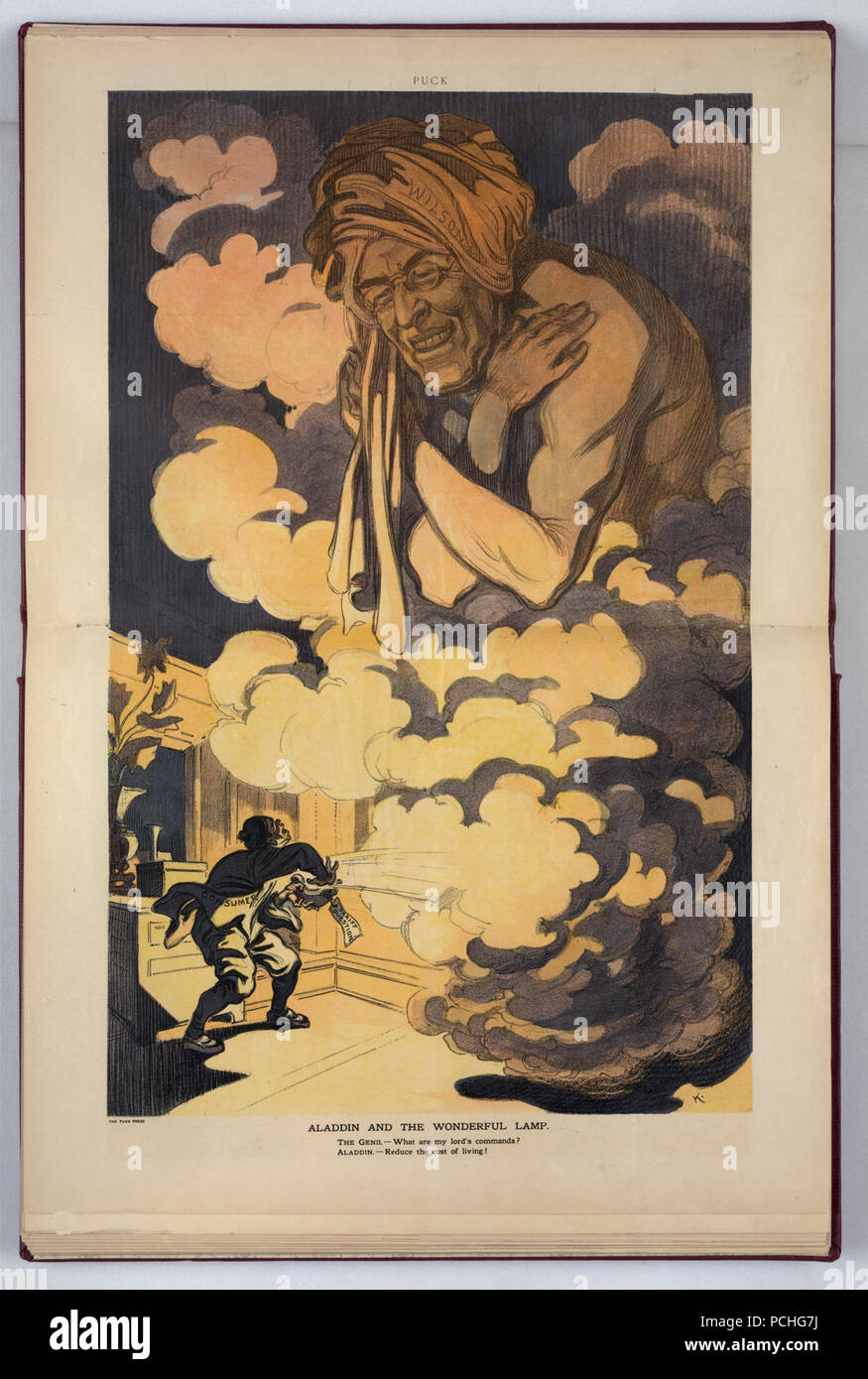 Aladdin and the wonderful lamp - K Stock Photo - Alamy