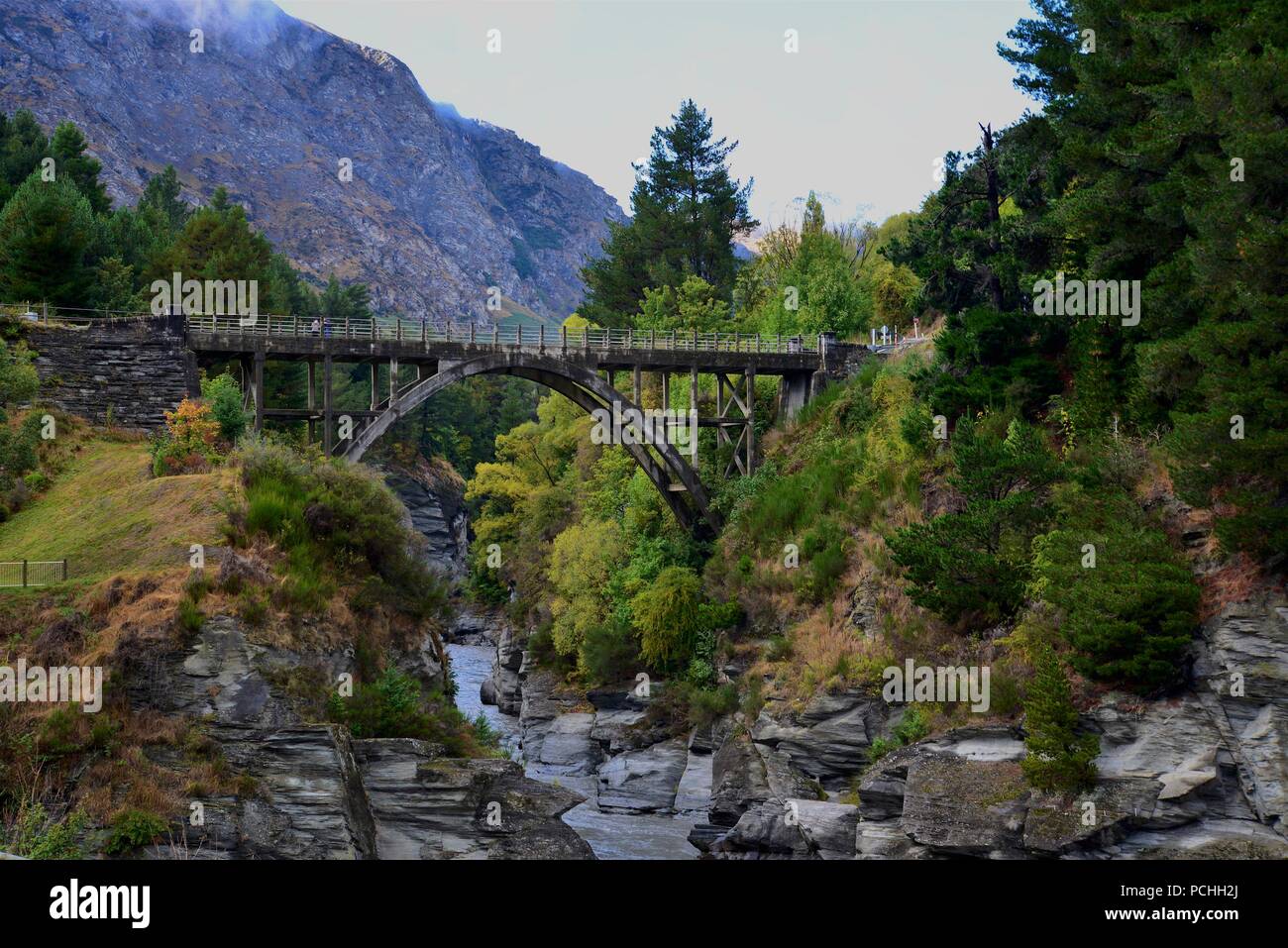 Queenstown, South Island, New Zealand Landscape Stock Photo - Alamy