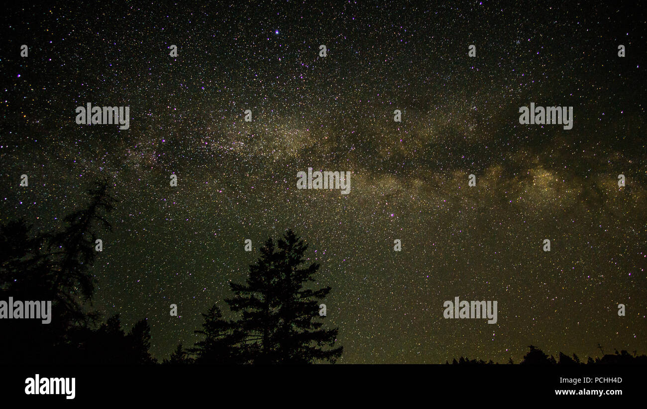 Beautiful shot starry milky hi-res stock photography and images - Alamy