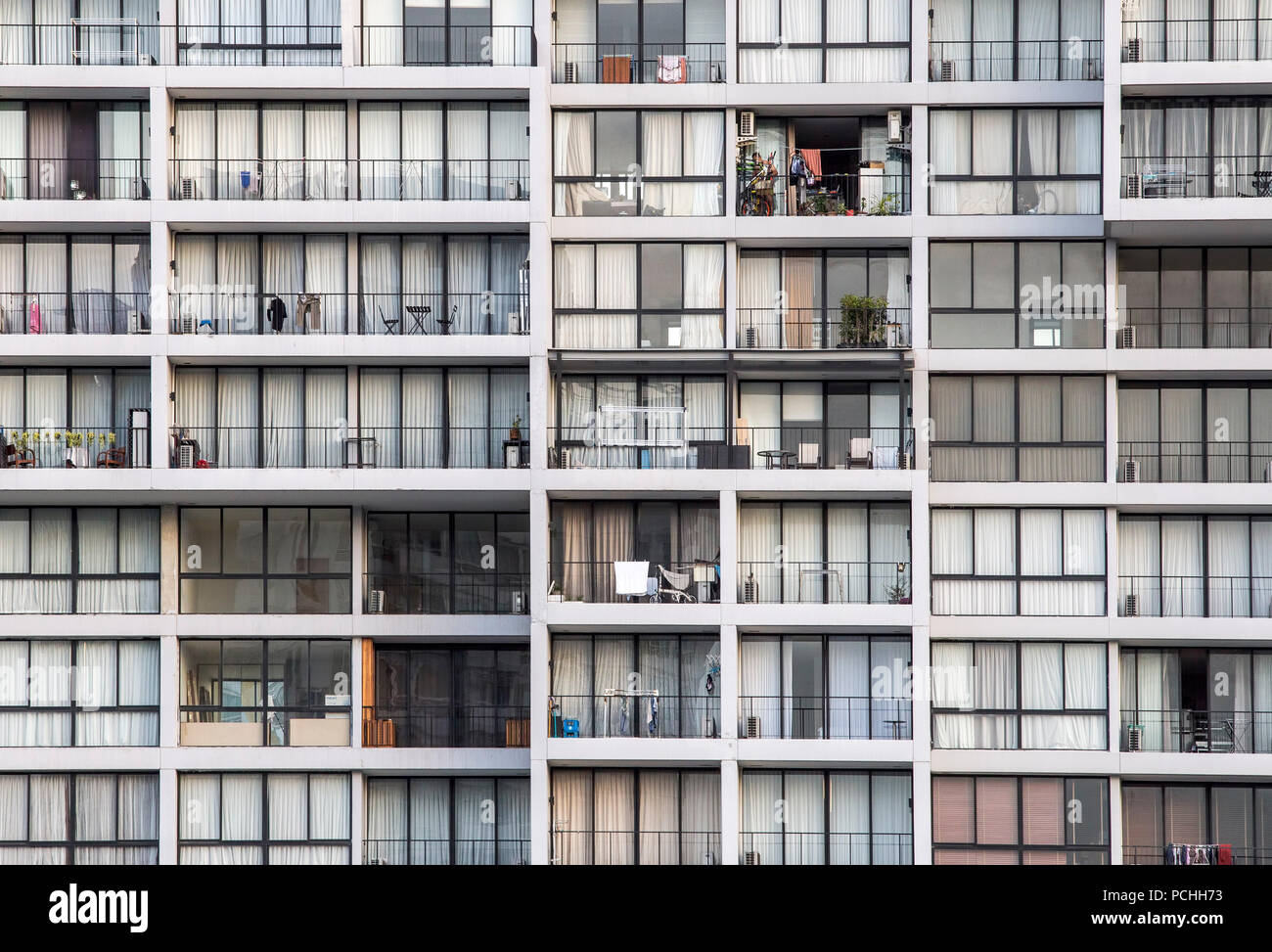 Room of modern building exterior for background Stock Photo - Alamy