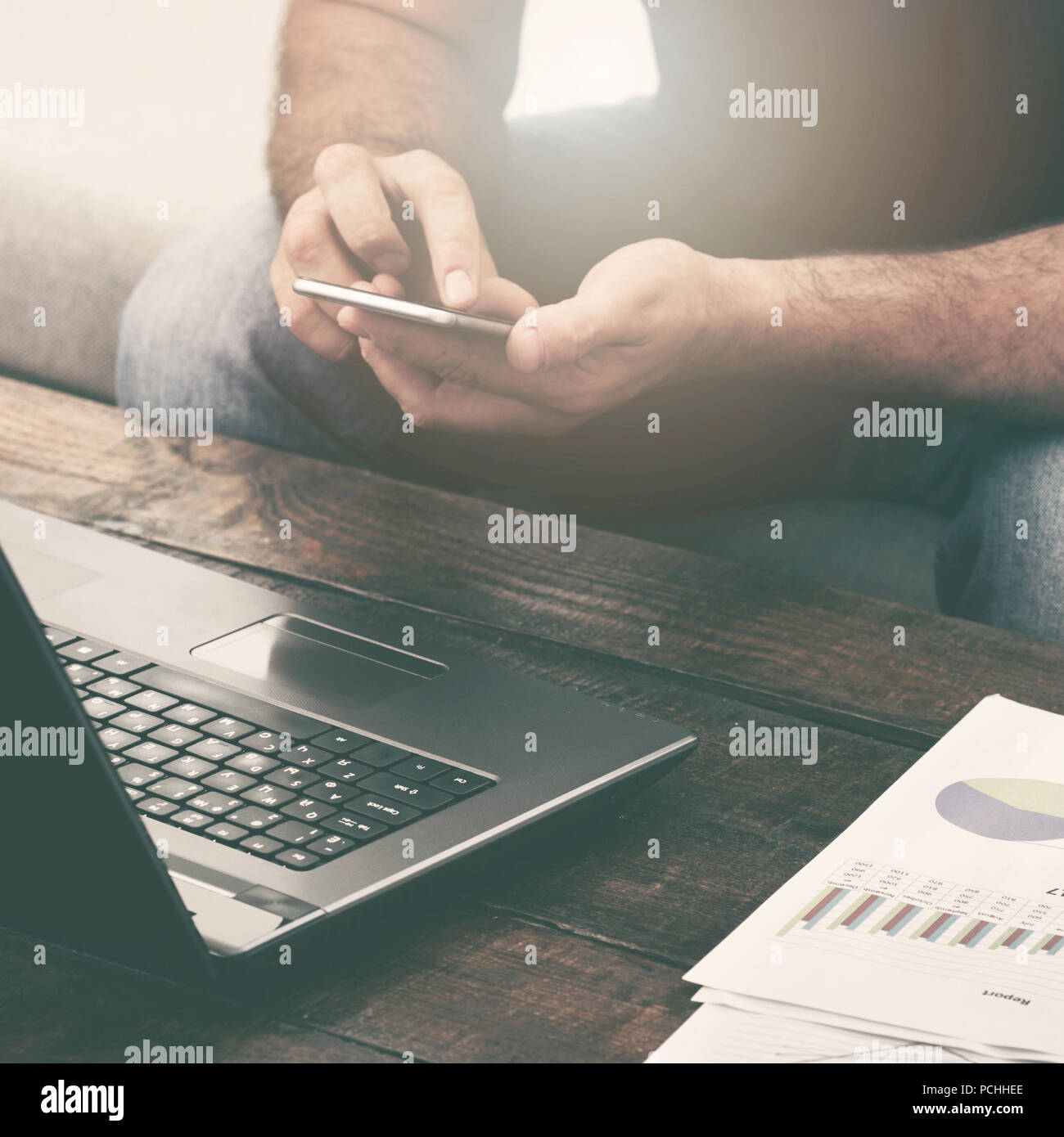 Computer workstation working hi-res stock photography and images - Alamy