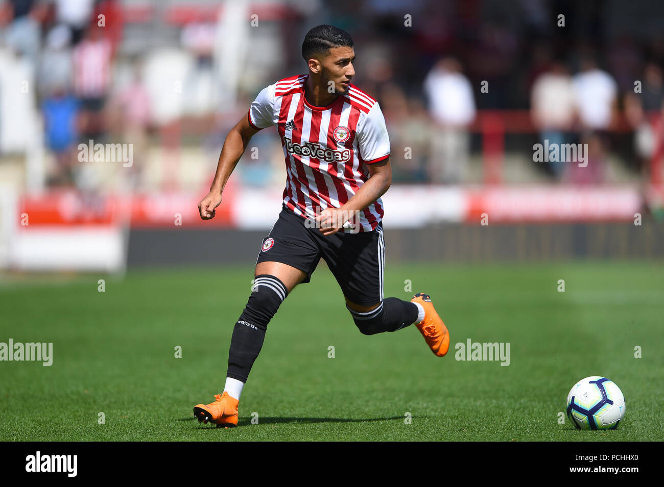 Said Benrahma, Brentford Stock Photo - Alamy