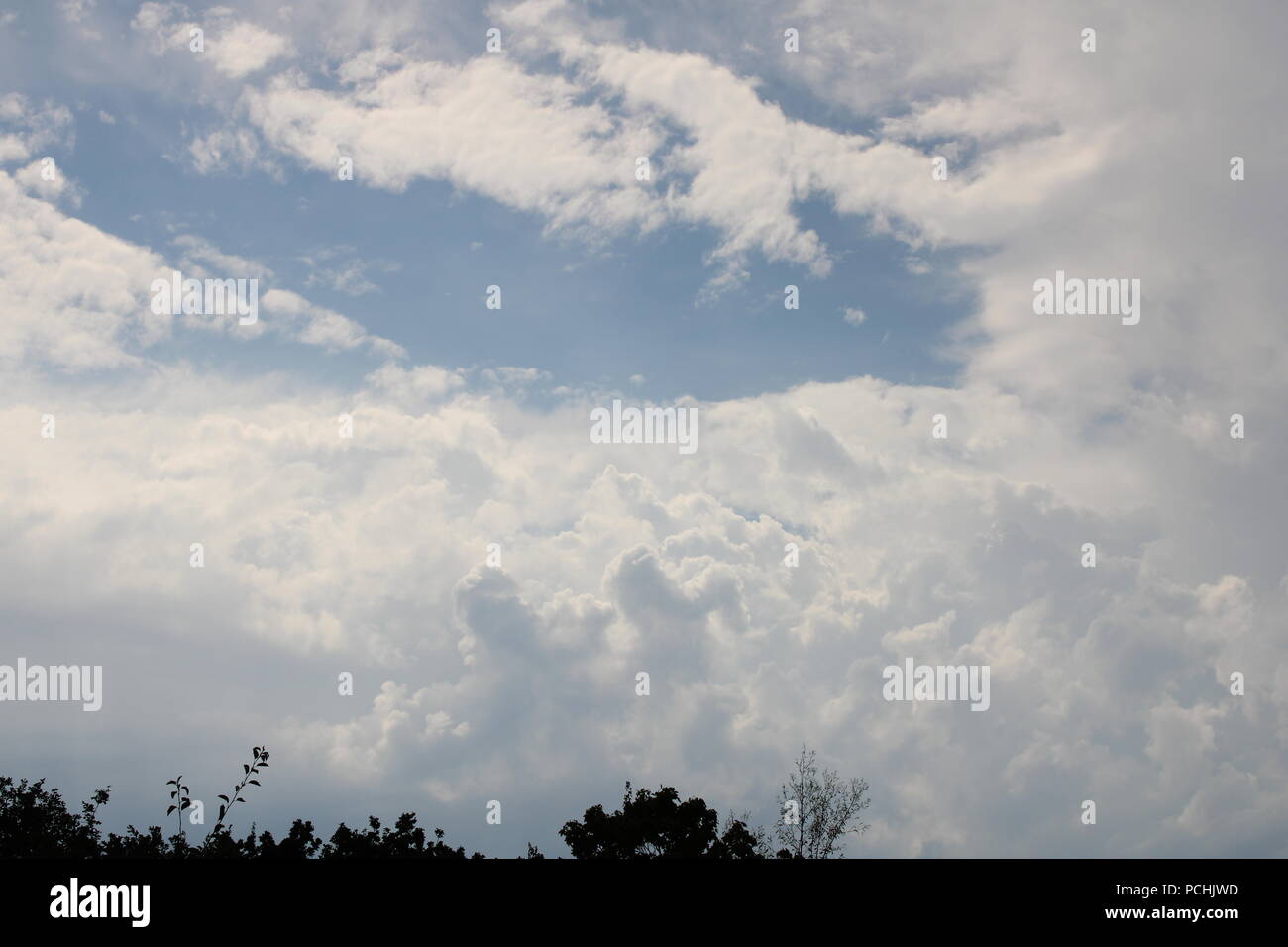 Clouds gather post storm Stock Photo - Alamy