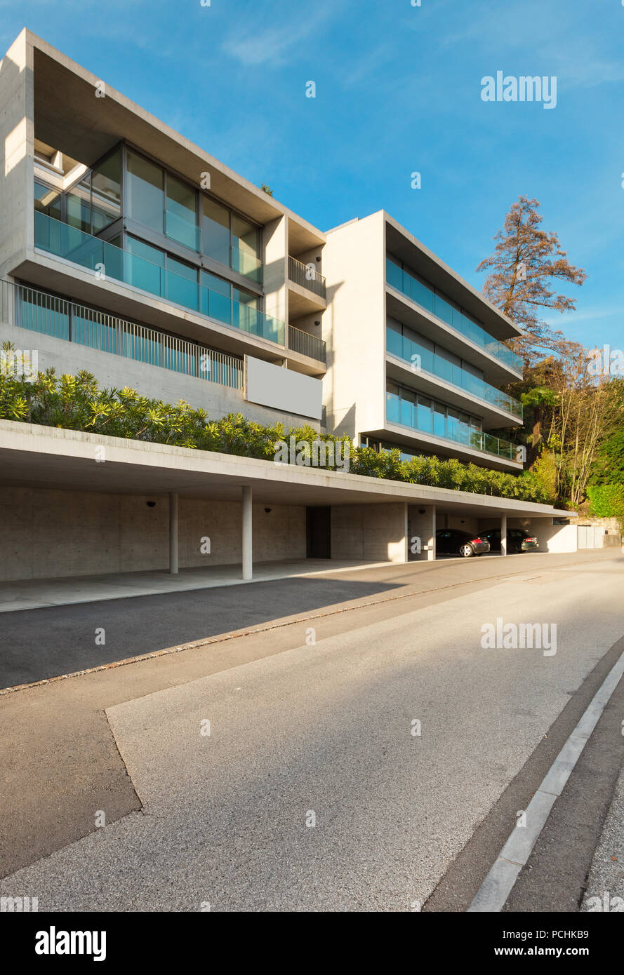 Modern architecture, building, view from outside Stock Photo - Alamy