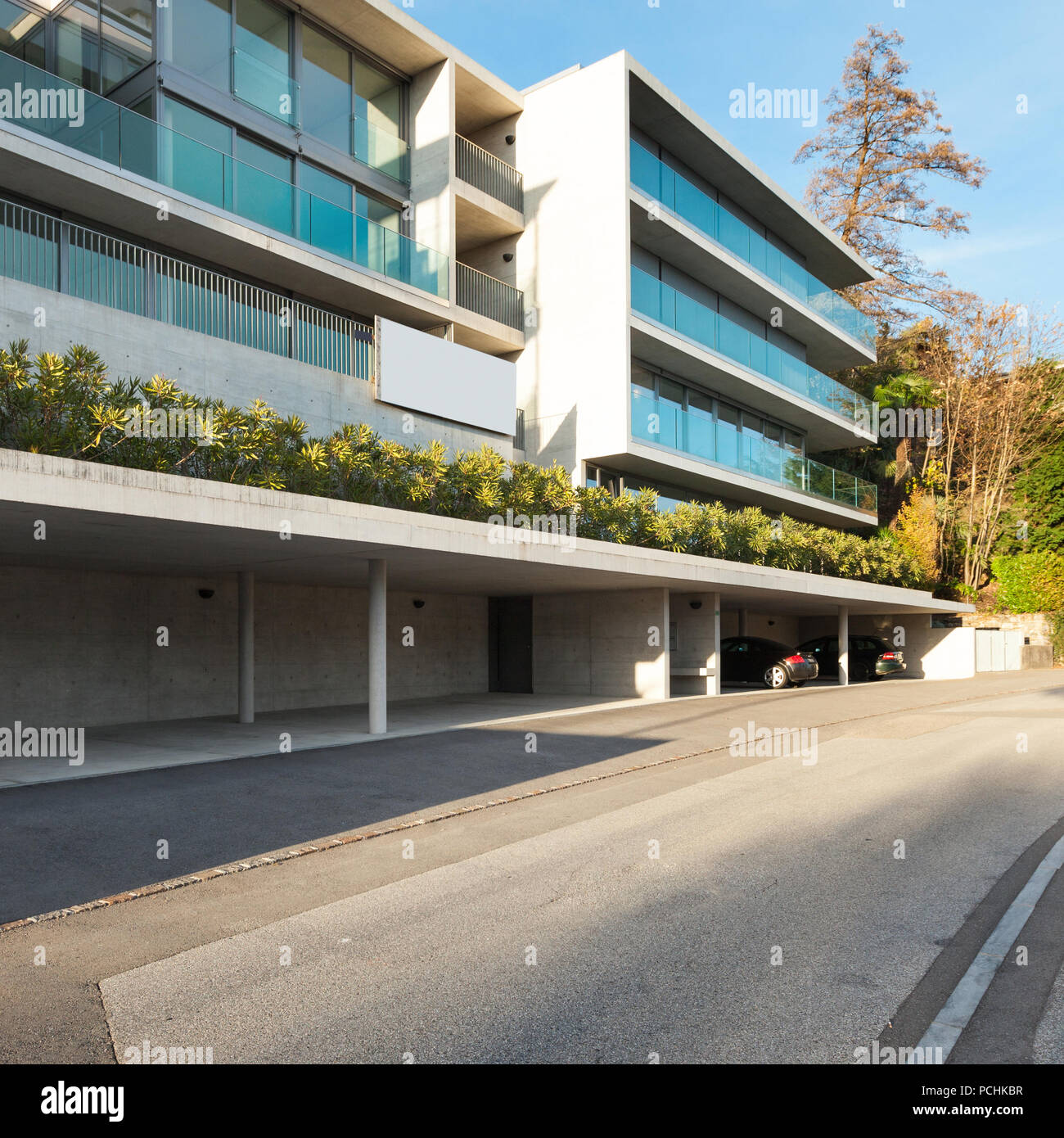 Modern architecture, building, view from outside Stock Photo - Alamy