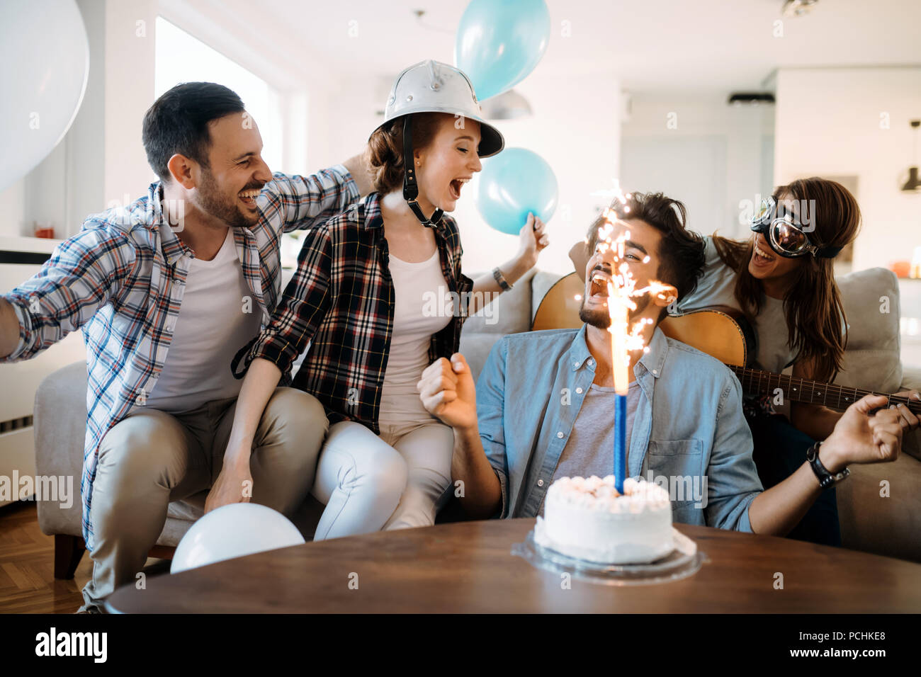 Adult birthday party hi-res stock photography and images - Alamy