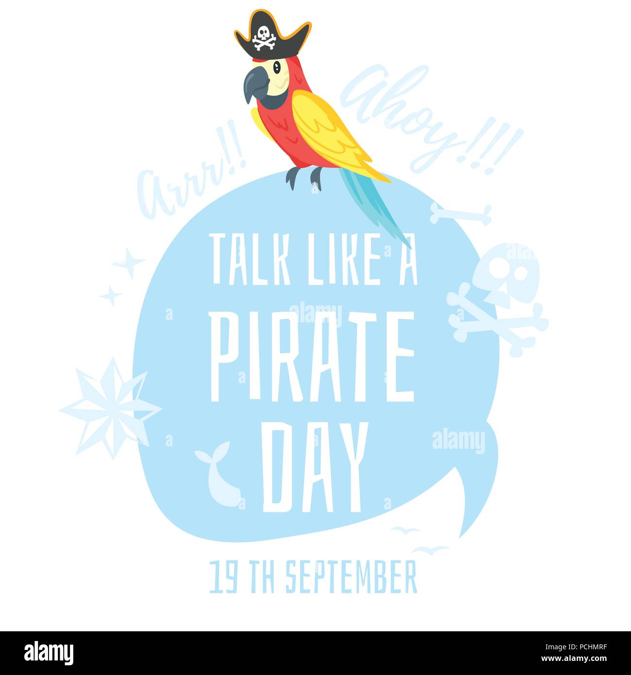 Talk like a pirate Stock Vector Image & Art - Alamy