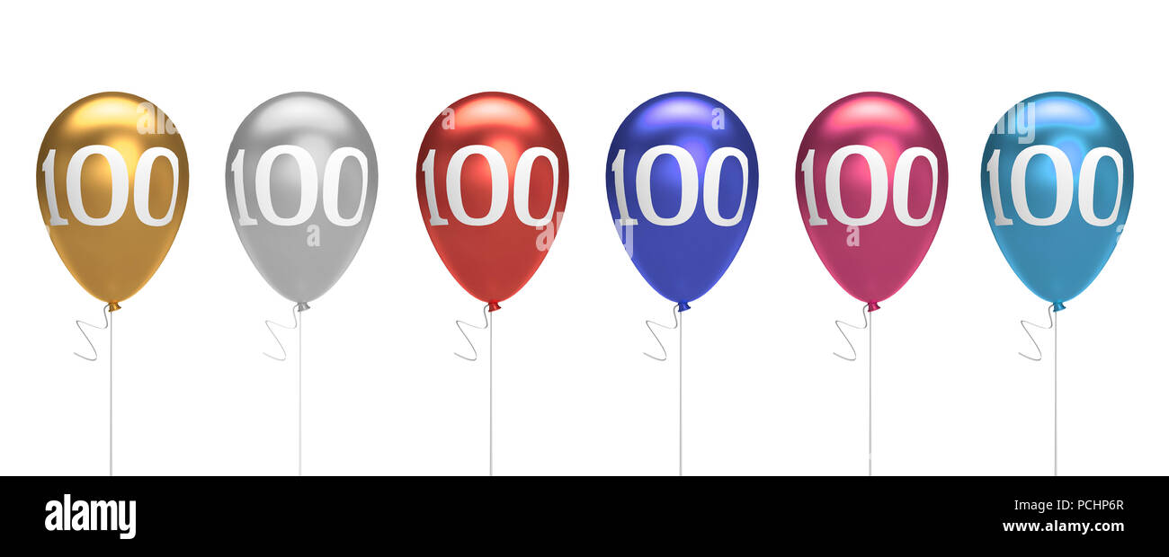 Number 100 and decorative hi-res stock photography and images - Alamy