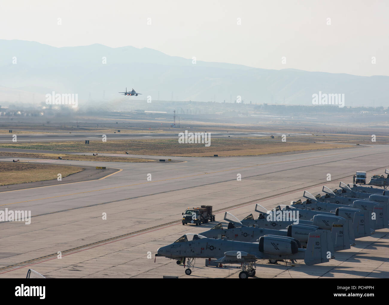 F-15Cs from the 122nd Fighter Squadron of the 159th Fighter Wing, Naval ...