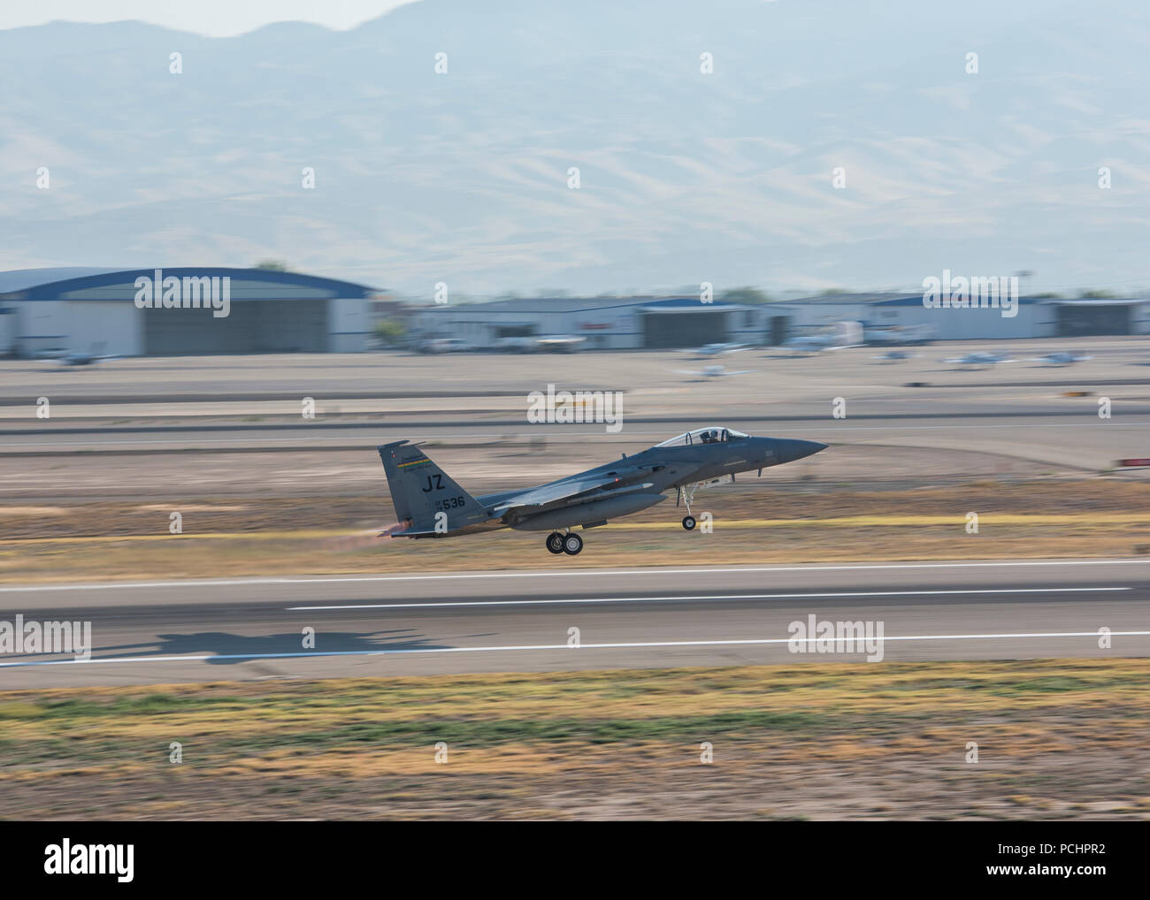 F-15Cs from the 122nd Fighter Squadron of the 159th Fighter Wing, Naval ...