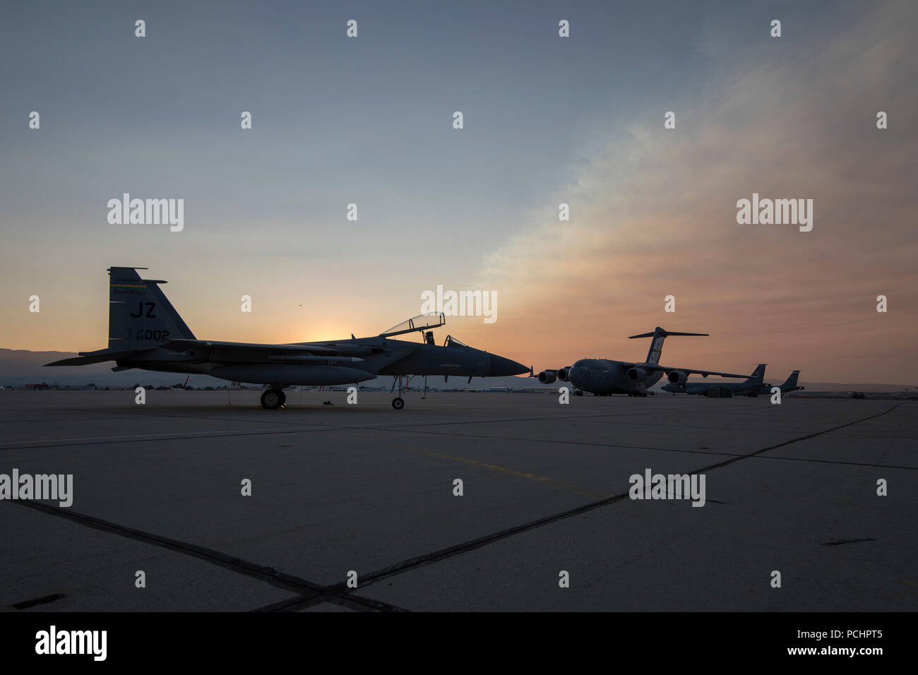 An F-15C assigned to the 122nd Fighter Squadron of the 159th Fighter ...