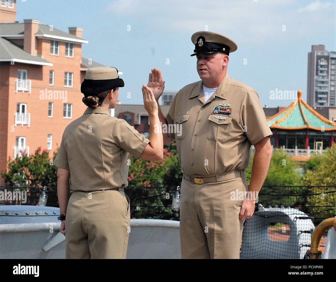 CTRC(IW/SW) Casey L. Collins, from the Joint Reserve Intelligence ...